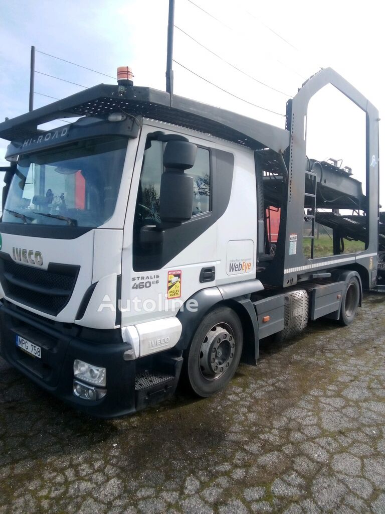 IVECO + Lohr 2003 autotransporter + prikolica autotransportera