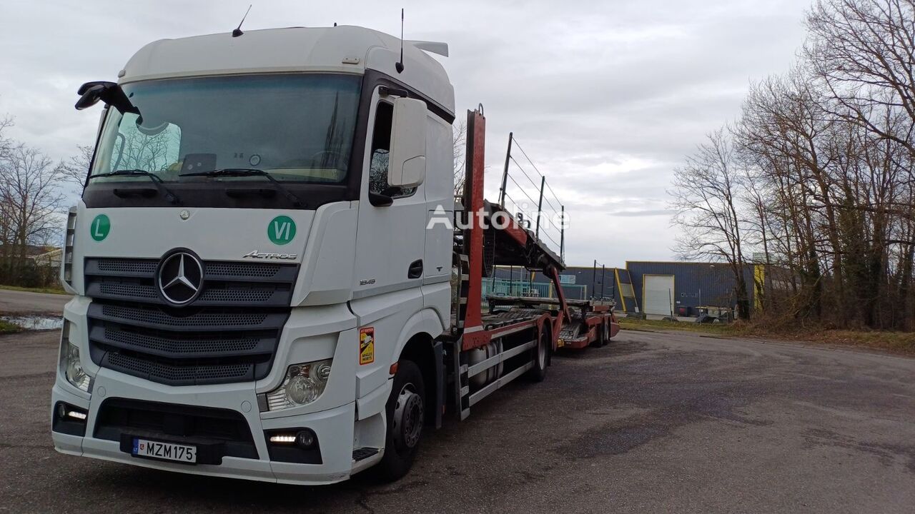 Mercedes-Benz + Silver Car 2008 autotransporter + prikolica autotransportera