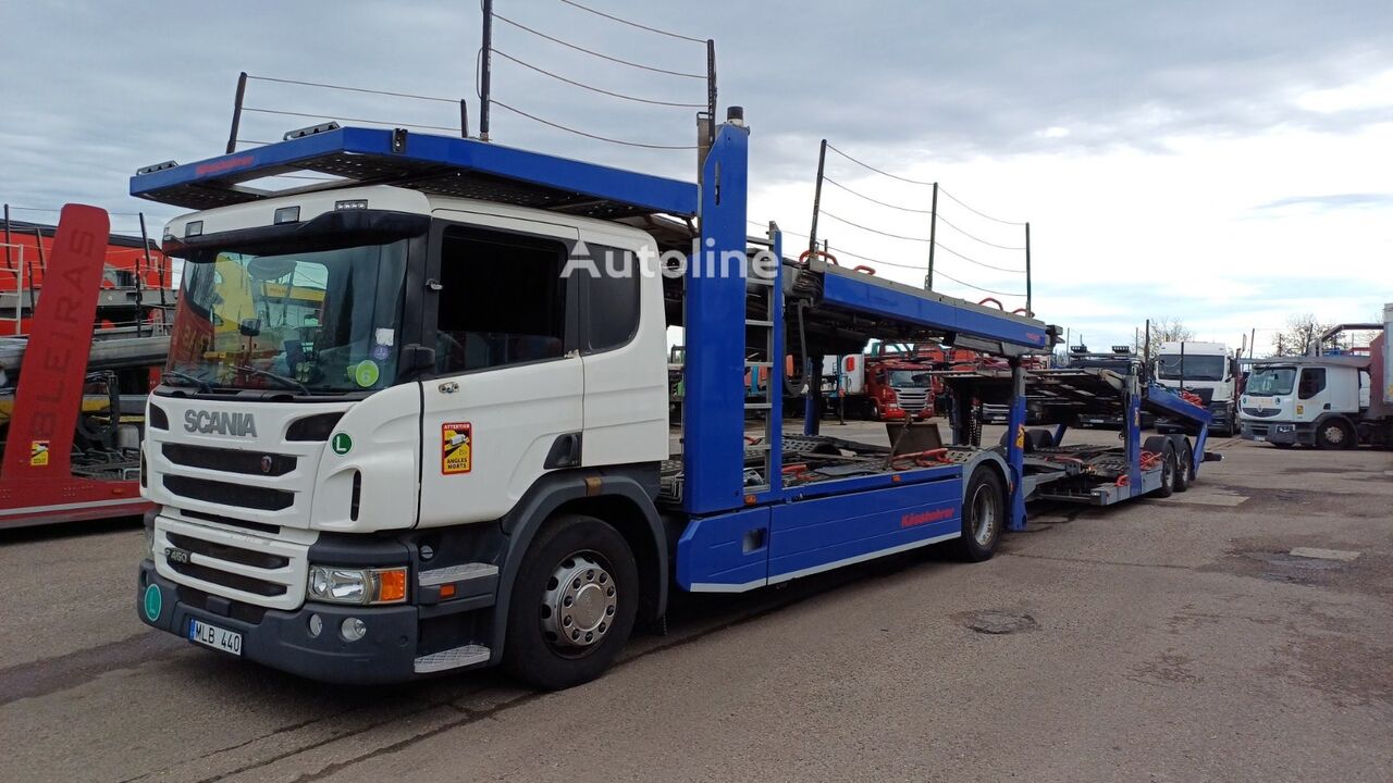 Scania + Kassbohrer 2008 autotransporter + prikolica autotransportera