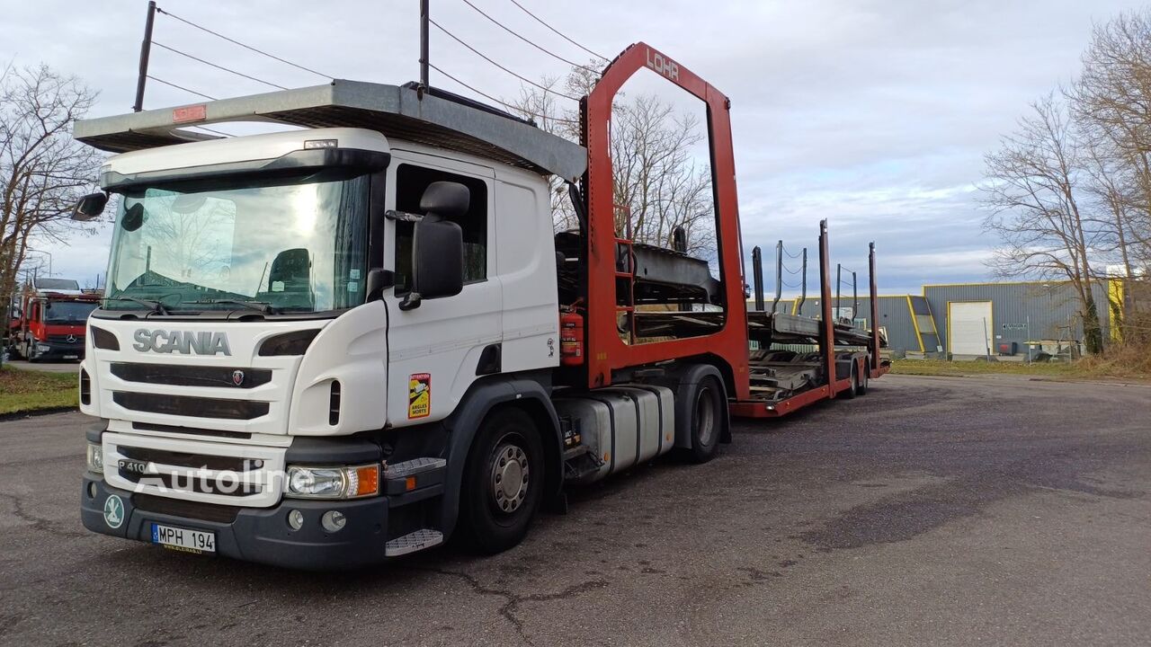 Scania + Lohr 2007 autotransporter + prikolica autotransportera