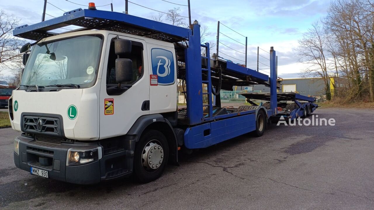 Renault + Kassbohrer 2003 autotransporter + prikolica autotransportera