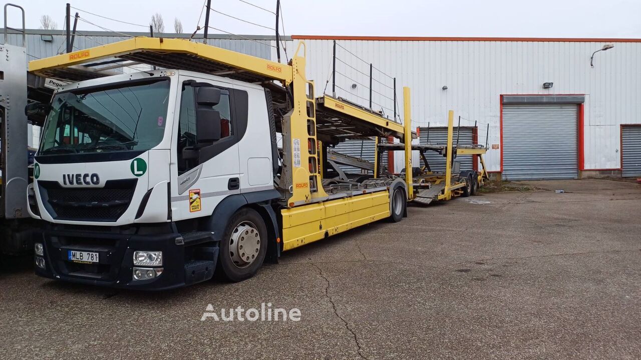 IVECO autotransporter + prikolica autotransportera