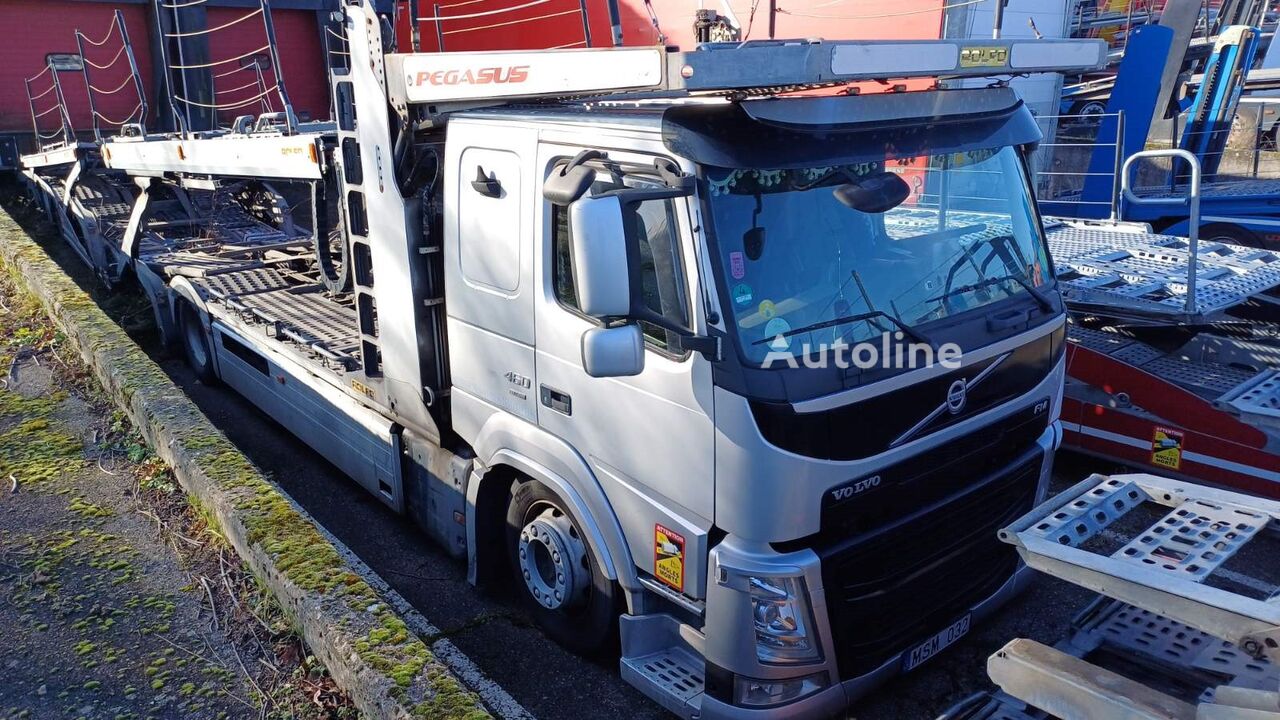 Volvo autotransporter + prikolica autotransportera