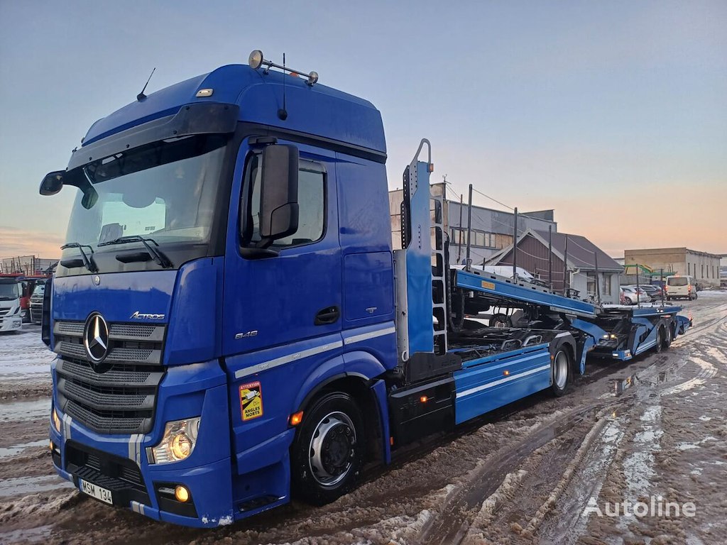 Mercedes-Benz autotransporter + prikolica autotransportera