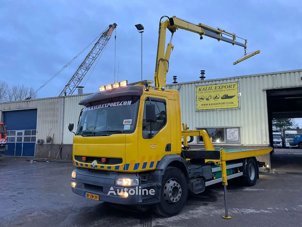 Renault Premium 210 Recovery Truck GBT With Crane Remote Top Condition šlep auto