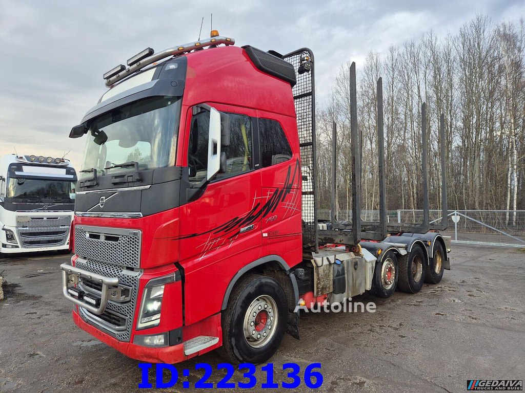 Volvo FH16 750HP - 8x4 -Big Axles kamion za prevoz drva