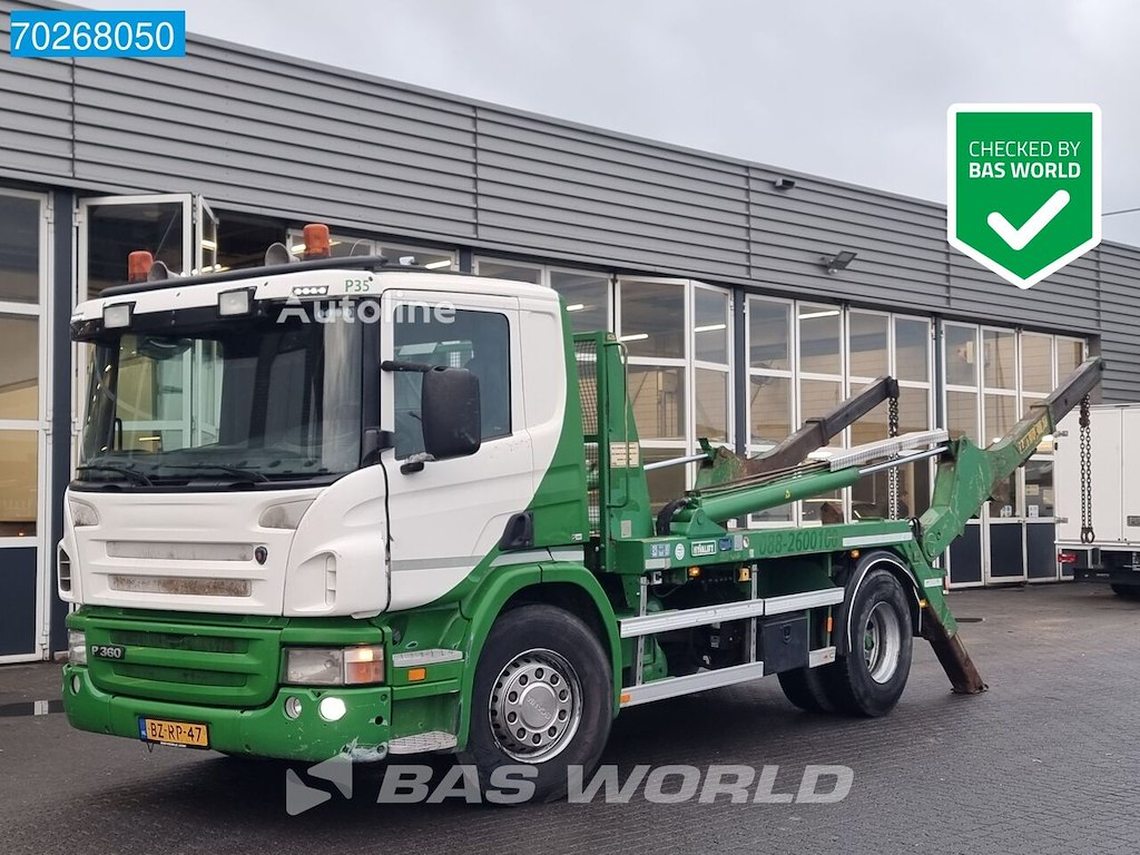 Scania P360 4X2 NL-Truck HYVALIFT NG 2014 Automatic Euro 5 kamion autopodizač kontejnera