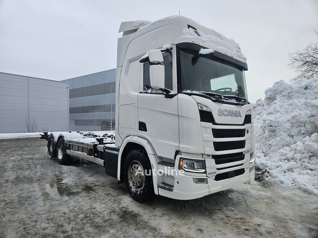 Scania R540 6x2 Retarder BDF vozilo za prevoz kontejnera