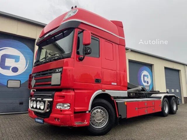 DAF XF 105 .460 FAS Euro 5 - Haakarmsysteem - Hooklift - Abrolkipper kamion sa kukom za podizanje tereta