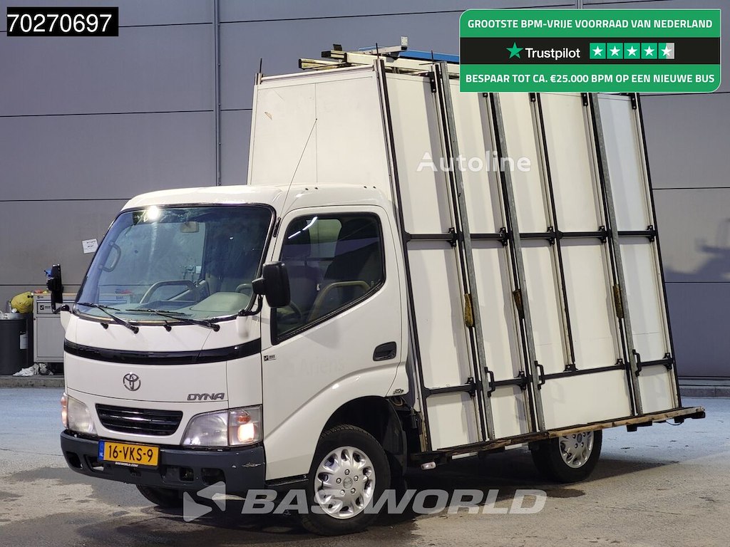 Toyota Dyna 100 Glasresteel Resteel Bakwagen Koffer Glaswagen vozilo za prevoz stakla