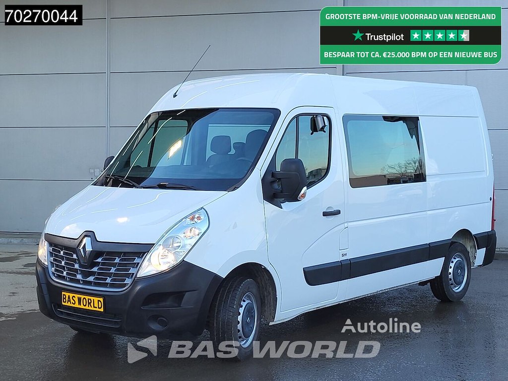 Renault Master 135PK L2H2 Dubbel Cabine Airco Cruise Trekhaak Doka Mixto laki furgon