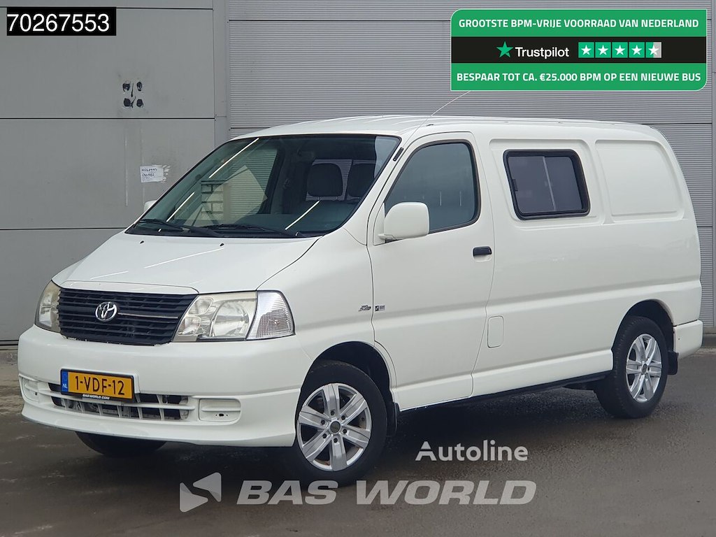 Toyota HiAce 2.5 D4 Dubbel Cabine Trekhaak Doka Mixto 3m3 Trekhaak laki furgon