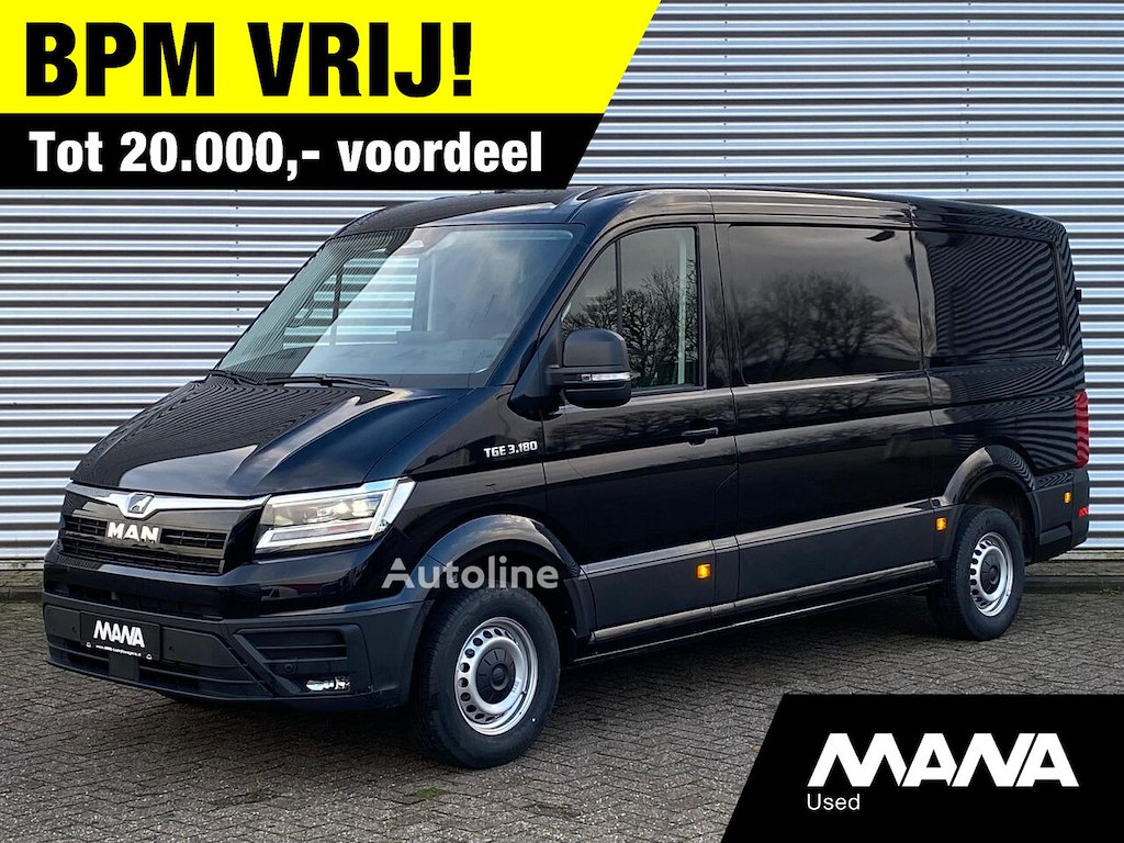 MAN TGE 35 2.0 3.180 180PK L3H2 Automaat Led Trekhaak Sensoren Camer minibus furgon