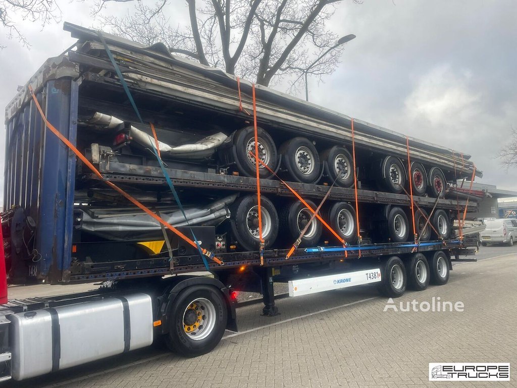 Krone SD NL Trailers - 5 pieces - Stack poluprikolica sa kliznom ceradom