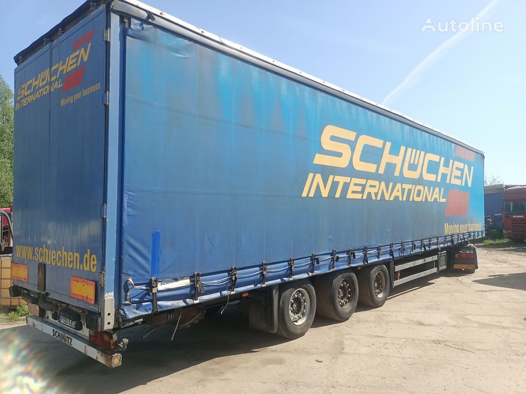 Schmitz Cargobull S01 poluprikolica sa kliznom ceradom