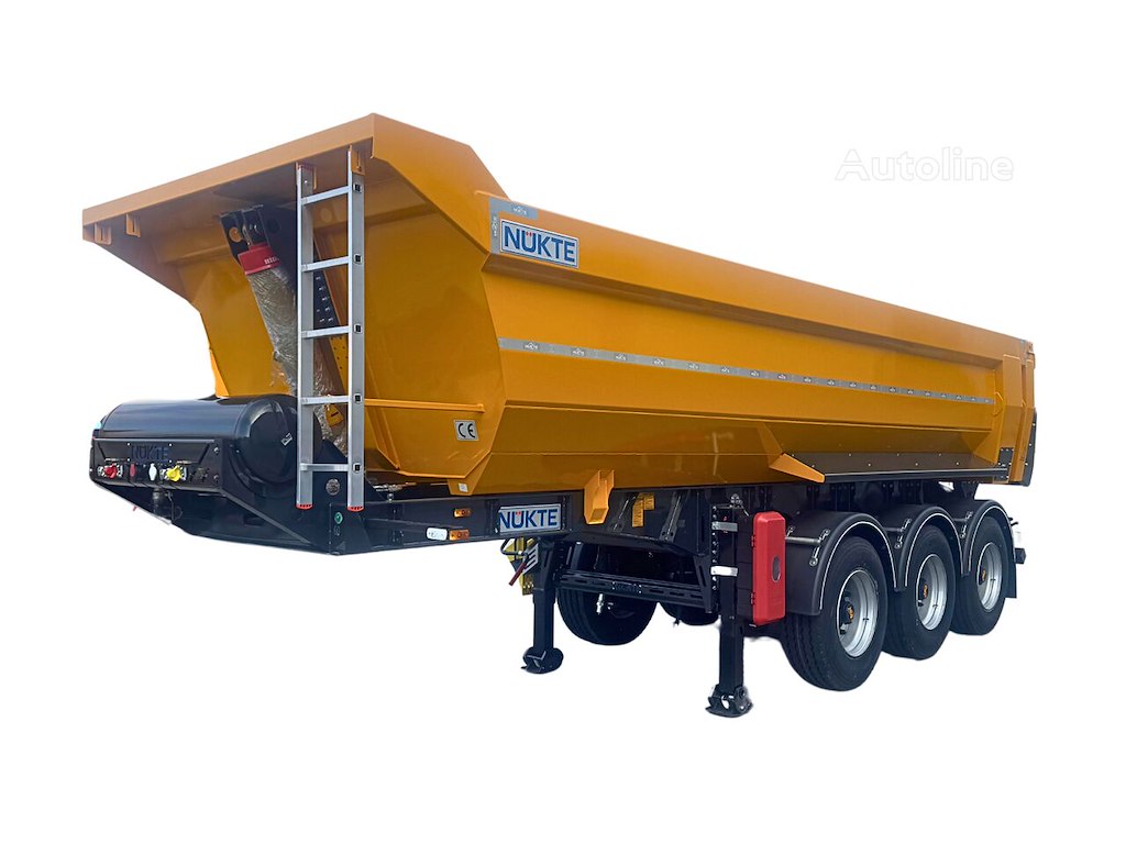 Nova Nükte Trailer 18 m3 Full Hardox NEW Sytle Tipper poluprikolica kipera