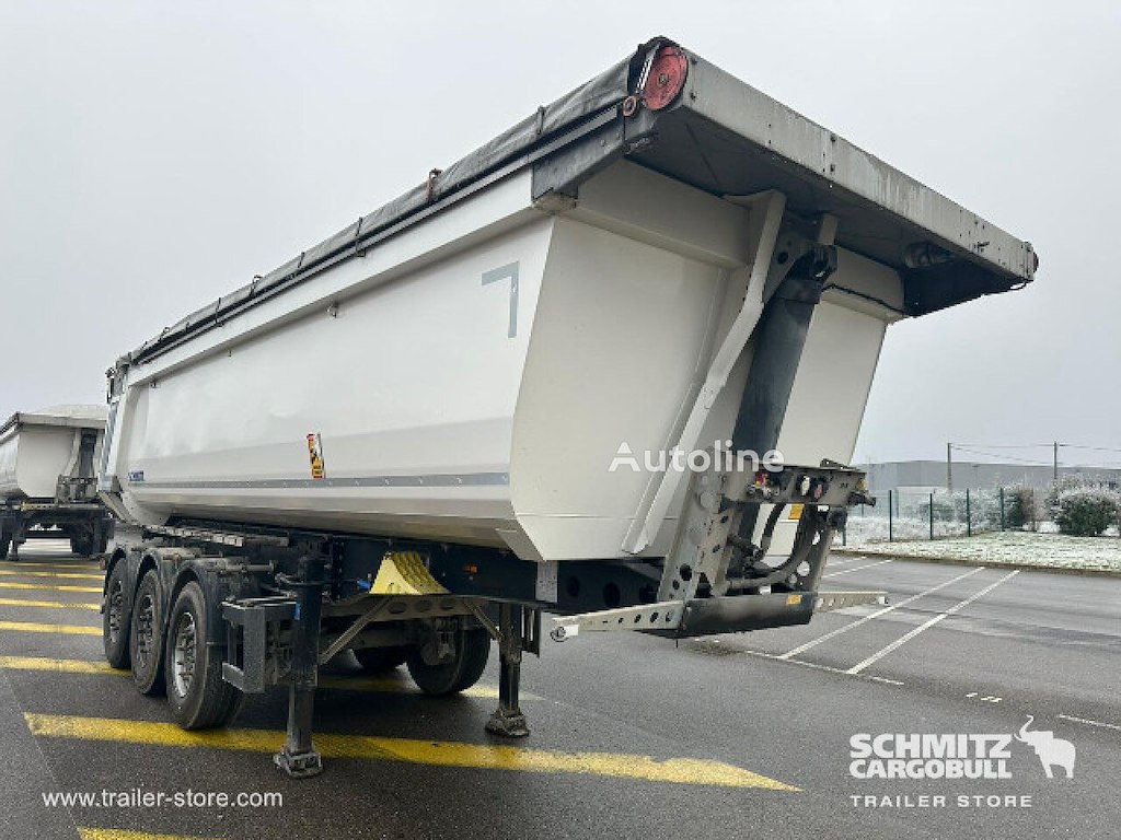 Schmitz Cargobull Tipper Steel half pipe body 60mÂ³ poluprikolica kipera