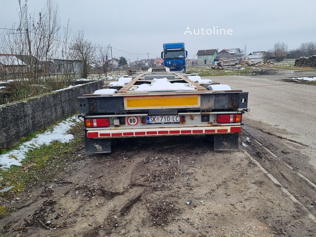 Schmitz Cargobull Scf 24 poluprikolica za prevoz kontejnera