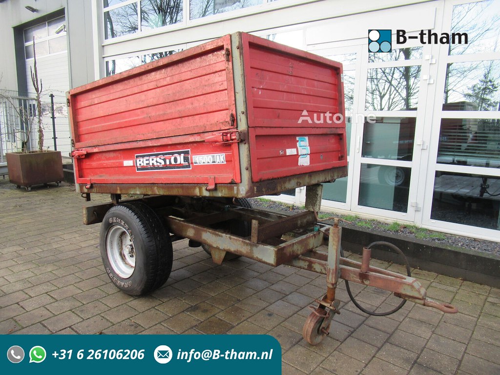 Berstol 1500 AK Kipper - Tipper prikolica kiper