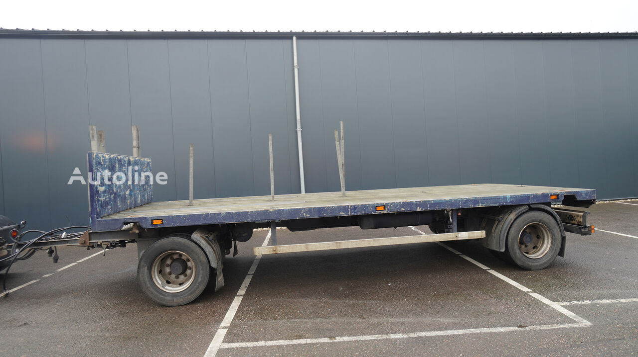 Hoffman 2 AXLE FLATBED WITH TWIST LOCKS 20FT prikolica platforma