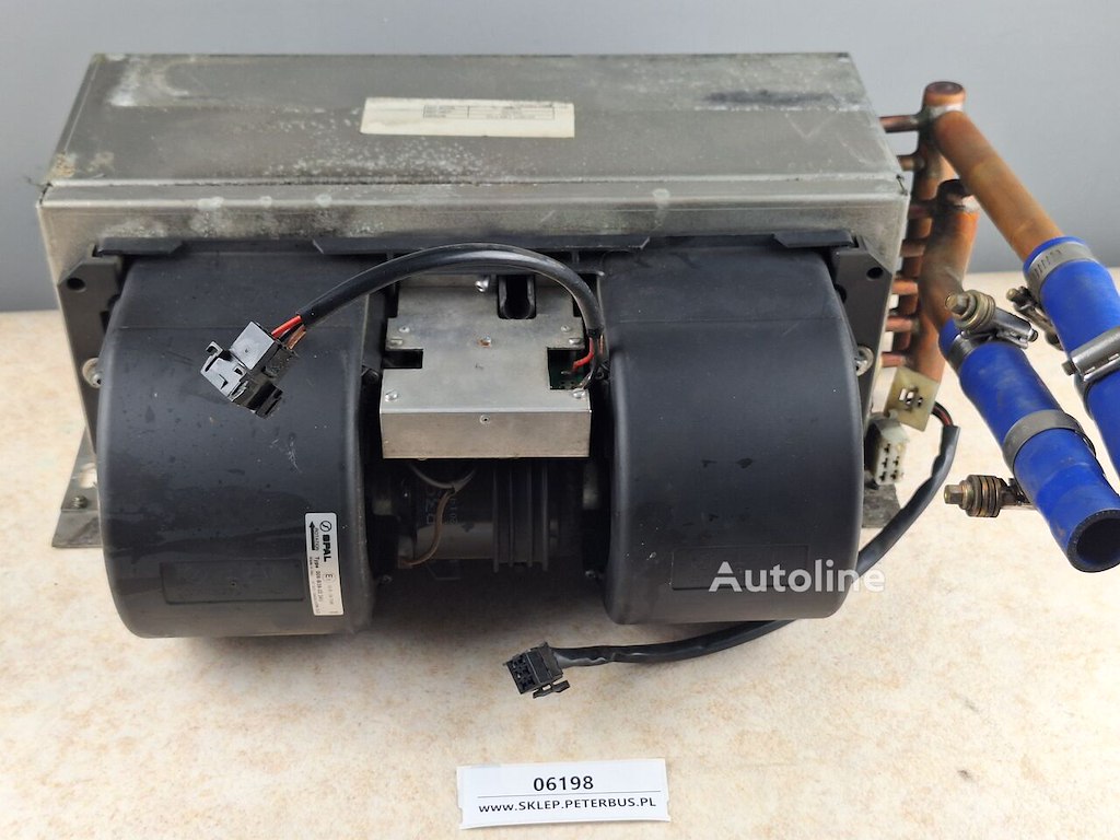 HISPACOLD 4220354 radijator grejanja za Bova Futura EURO 3 autobusa