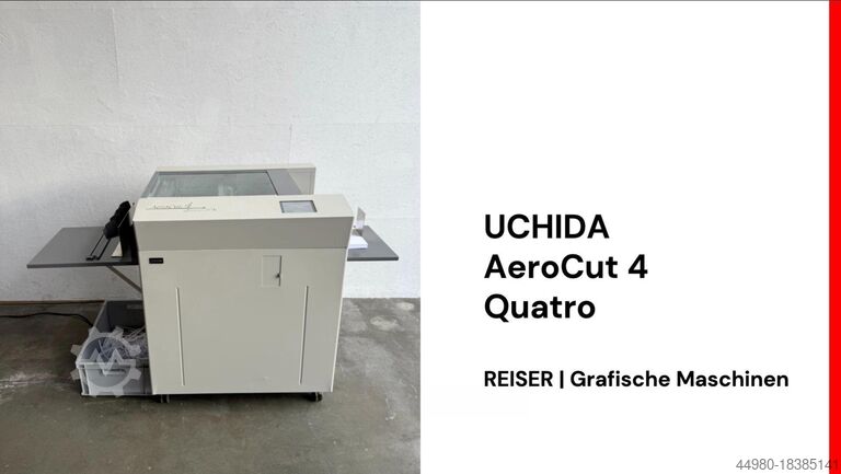 Grooving and perforating machine
UCHIDA AeroCut 4 Quatro Multifinisher