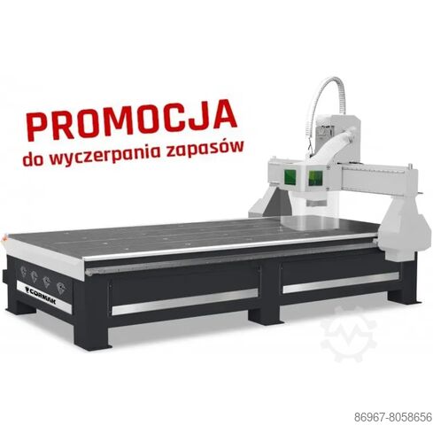 CNC glodalica za drvo
CORMAK Frezarka CNC CORMAK C2131 PREMIUM