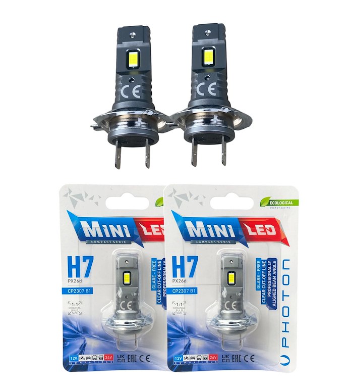 Photon h7,h1,h4,h8,h9,h11 led canbus sijalice min