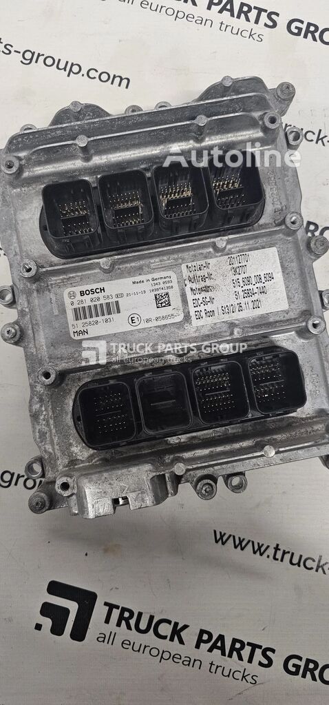 MAN euro6, ECU, EDC, TGX, TGS, TGL, TGM, LIONS engine control unit 0 MAN upravljačka jedinica za MAN MAN euro6, ECU, EDC, TGX, TGS, TGL, TGM, LIONS engine control unit 0281020583, 51258201031, 028...
