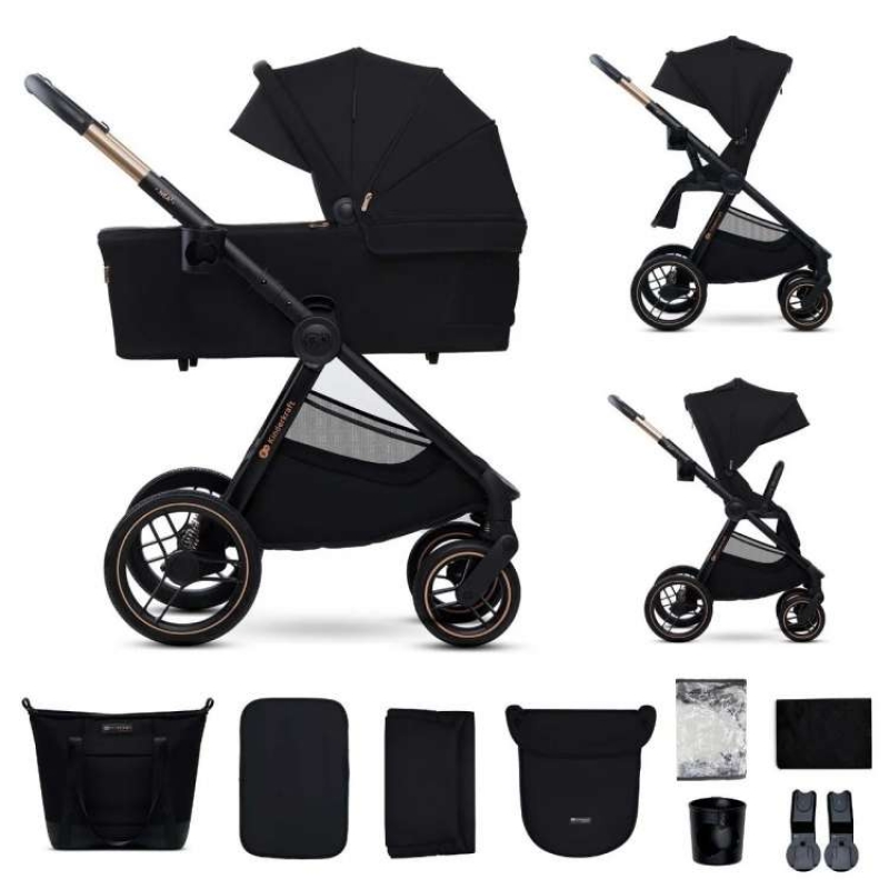 Kinderkraft Nea 2 kolica 2u1 Midnight Black