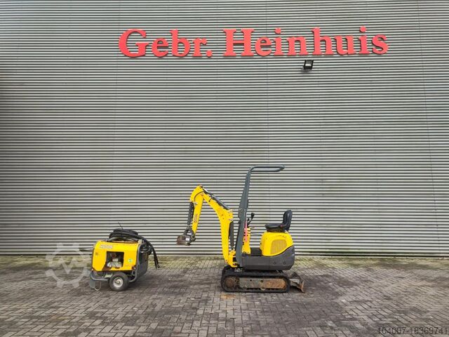 Mini bageri
WACKER NEUSON 803 EO8-01 + HPU 8 Electric + Diesel!