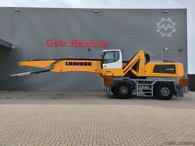 Rukovalac materijalom
Liebherr LH 80 M Litronic Magnetfunction 21.5 meter Boom!