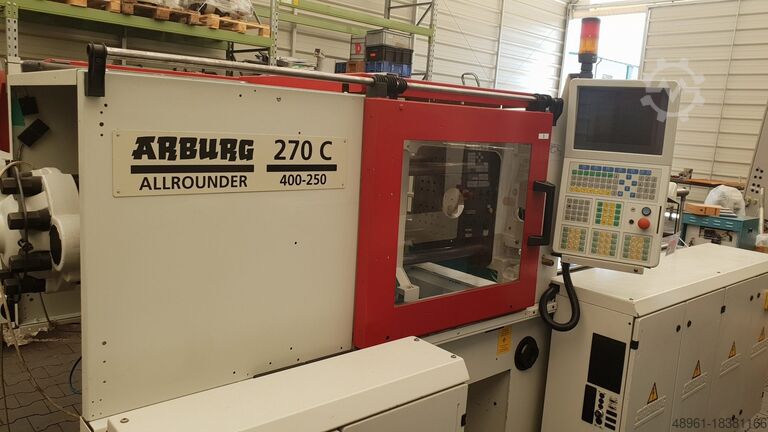 Mašina za kalup za ubrizgavanje
Arburg 270C-400-250 + robot Multilift(3)