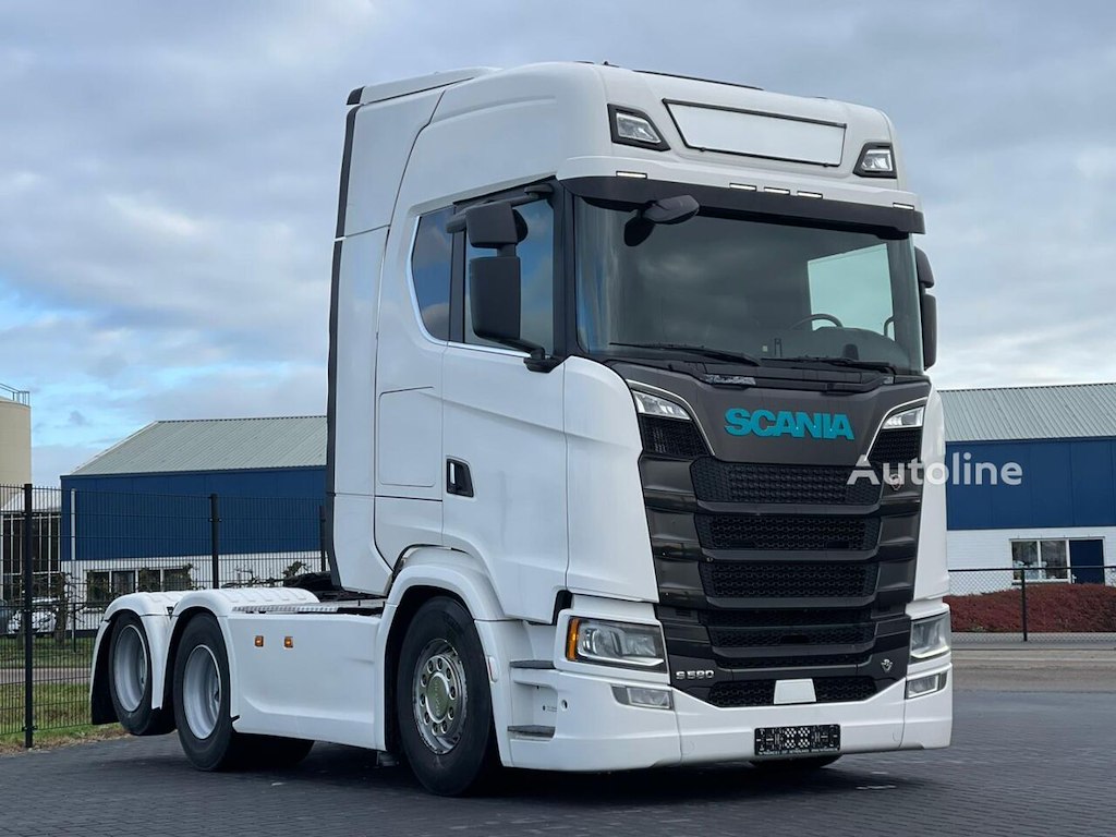 Scania S580 V8 NGS 2X PTO, LEATHER, RETARDER, FULL AIR, 3.15WB. tegljač