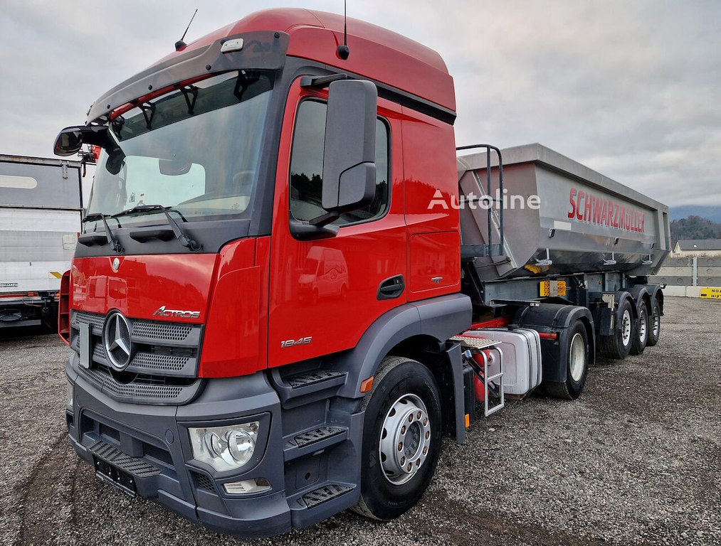 Mercedes-Benz Mercedes-Benz Actros 1845 + schwarzmuller 24cm3 tegljač