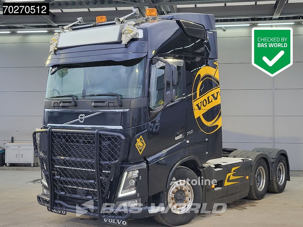 Volvo FH 750 6X4 Retarder Full-Air Big-Axle Liftachse Hydraulik Work R tegljač