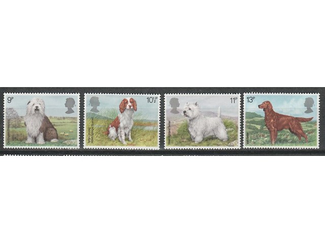 UK - 1979 - Dogs - British Breeds - MNH