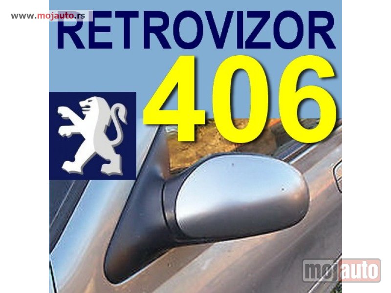 RETROVIZOR Pežo 406 Peugeot