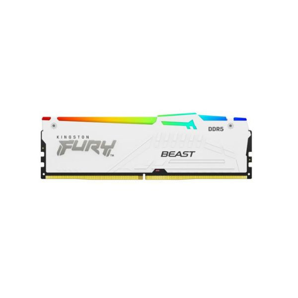 RAM Kingston DDR5 16GB 6800 KF568C34BWA-16 White RGB