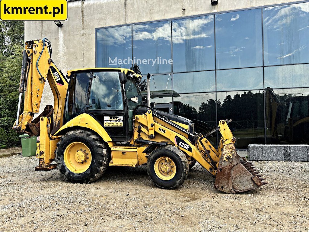 Caterpillar 428E KOPARKO-ŁADOWARKA 2012r. | JCB 3CX CASE 580 590 NEW HOLLAND bager-utovarivač