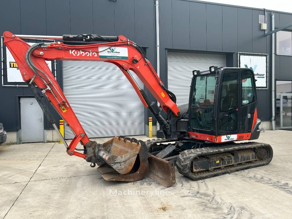 Kubota KX 080-4 mini bager