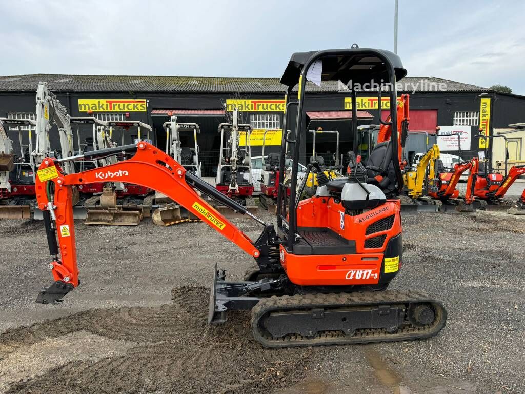 Kubota U 17-3 mini bager