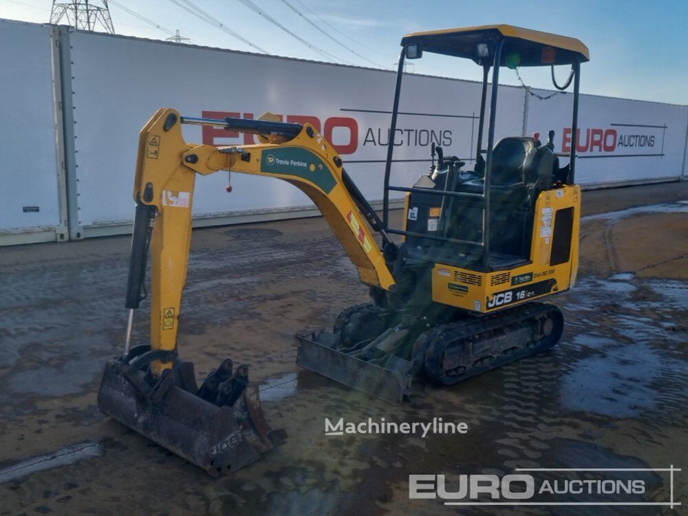 Prodaje se JCB 16C-1 mini bager na aukciji