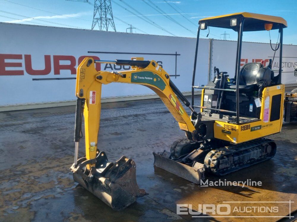 Prodaje se JCB 16C-1 mini bager na aukciji