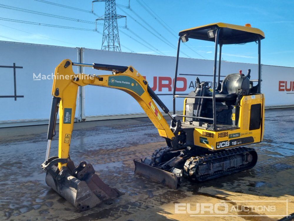 Prodaje se JCB 16C-1 mini bager na aukciji