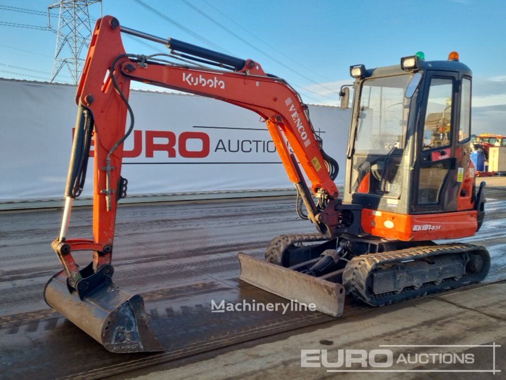 Prodaje se Kubota KX101 mini bager na aukciji