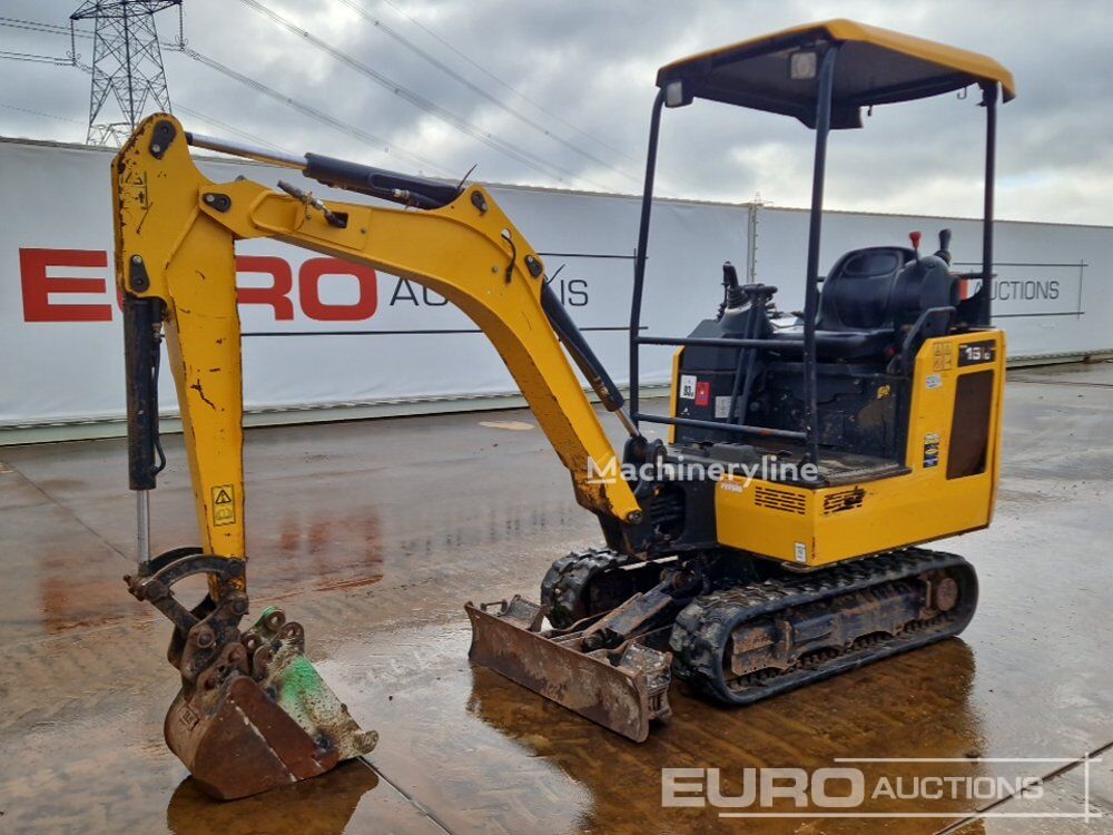 Prodaje se JCB 16C-1 mini bager na aukciji