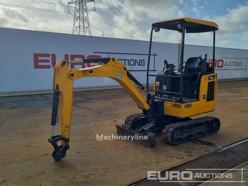 Prodaje se JCB 16C mini bager na aukciji