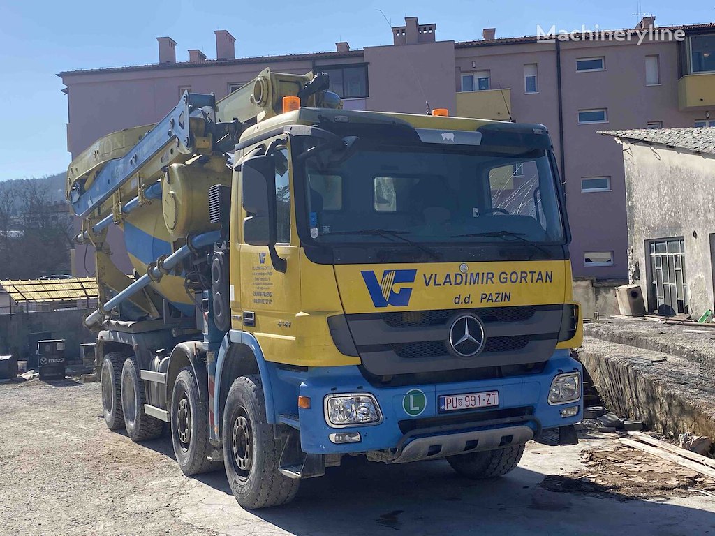 Cifa 21m na šasiji Mercedes-Benz 41.41 pumpa za beton