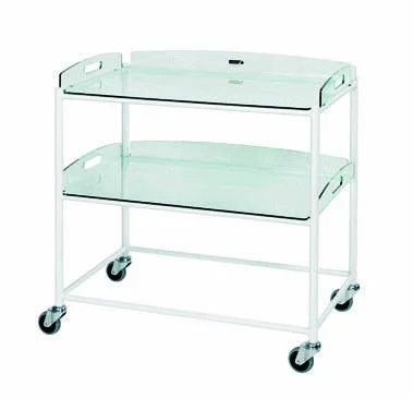 Glass Effect Dressing Trolleys , kolica za lekove i povijanje